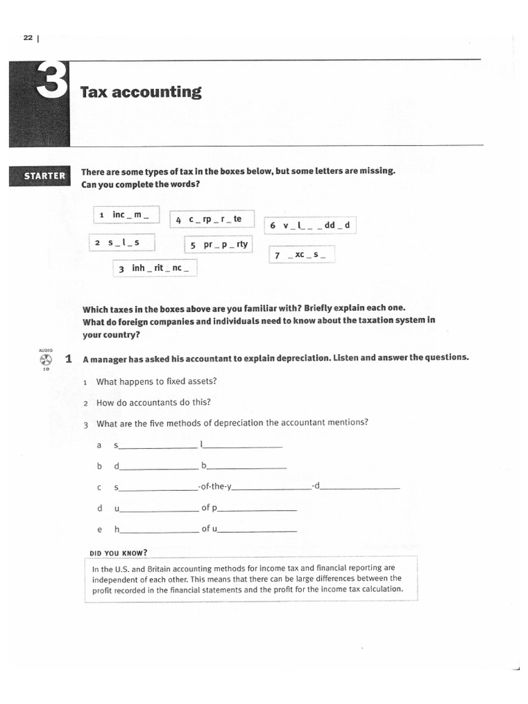 LESON 3 - Tax Accounting | PDF