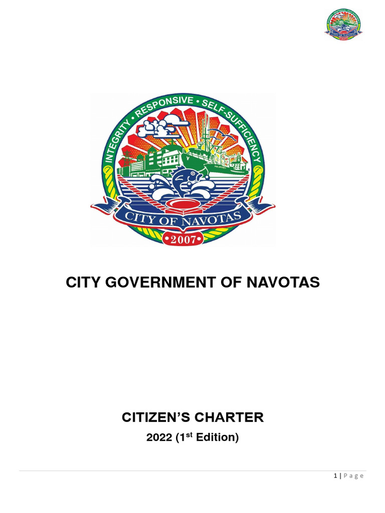 Navotas City Citizen's Charter 2022 | PDF