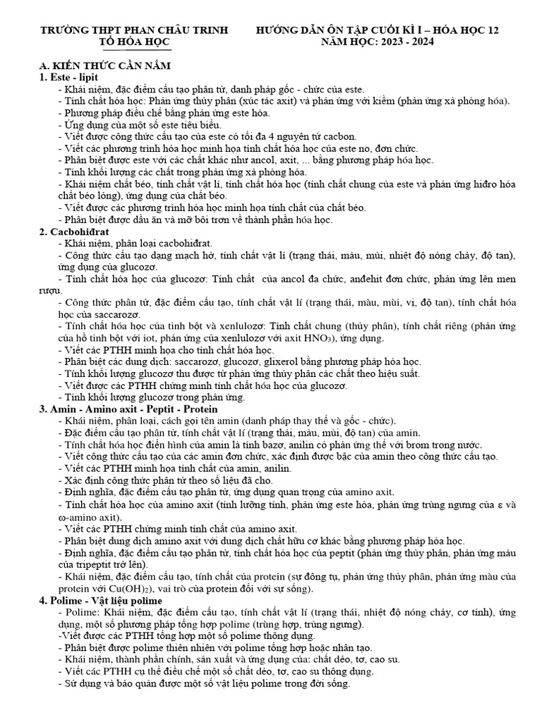 Ontap CK1 2324 Hoa12 | PDF