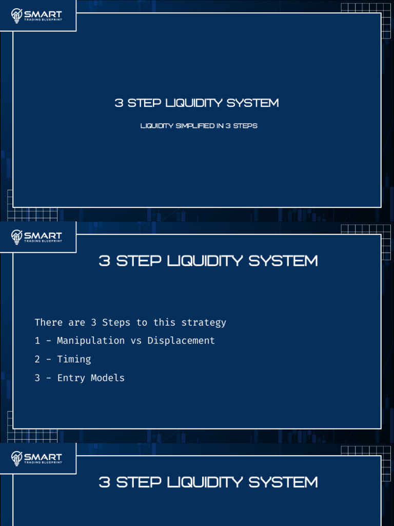 3-Step Liquidity Trading System | PDF | Finance & Money Management | Law