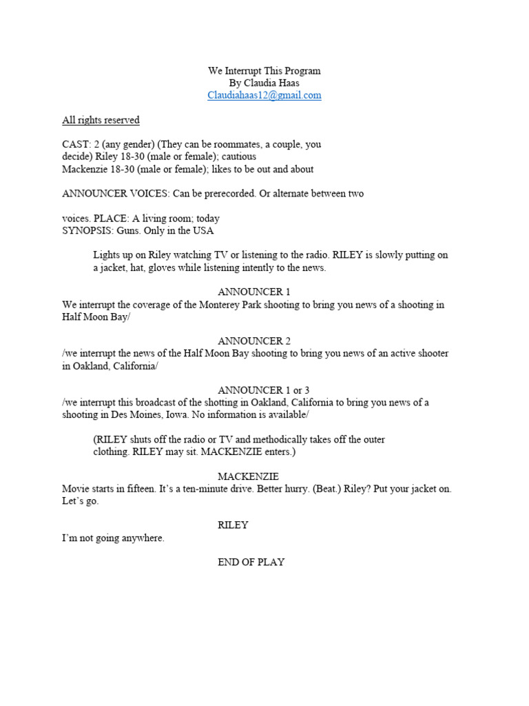 Gun Violence Interrupted | PDF