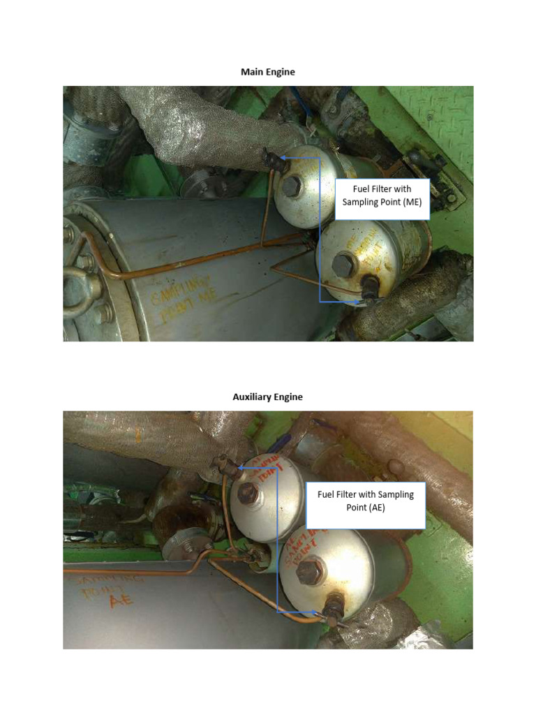 Fuel Oil Sampling Points - Wan Hai 277 - Final - 5B | PDF