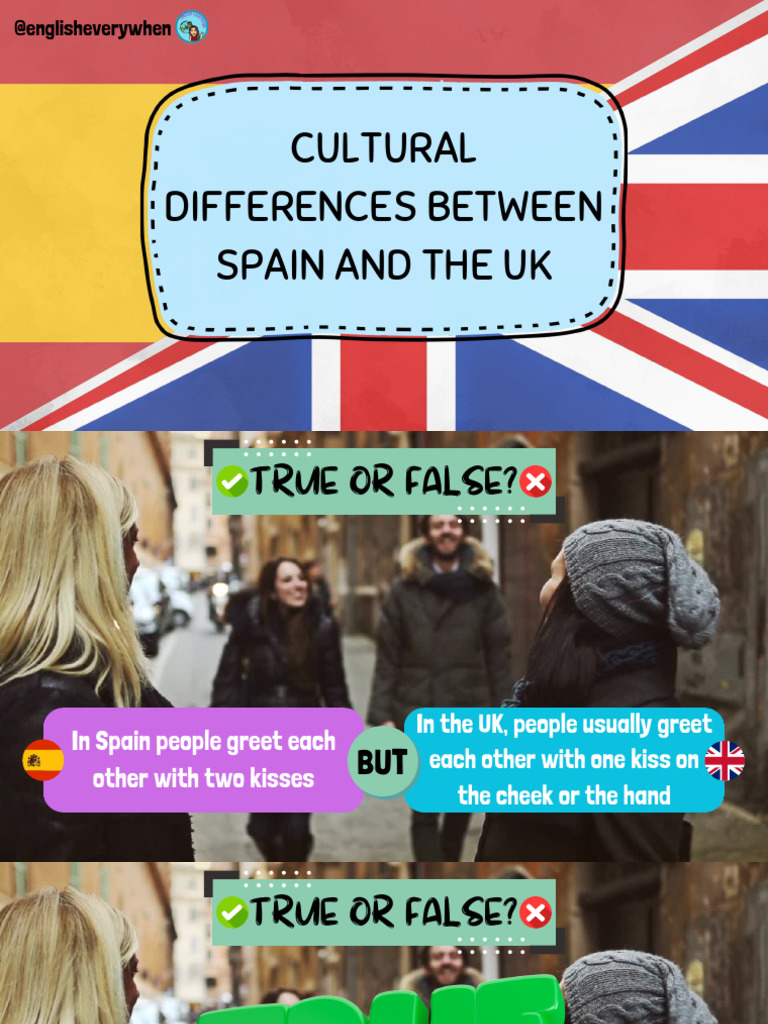 CULTURAL DIFFERENCES BETWEEN SPAIN AND THE UK | PDF | Lunch | Meal CULTURAL DIFFERENCES BETWEEN SPAIN AND THE UK | PDF | Lunch | Meal