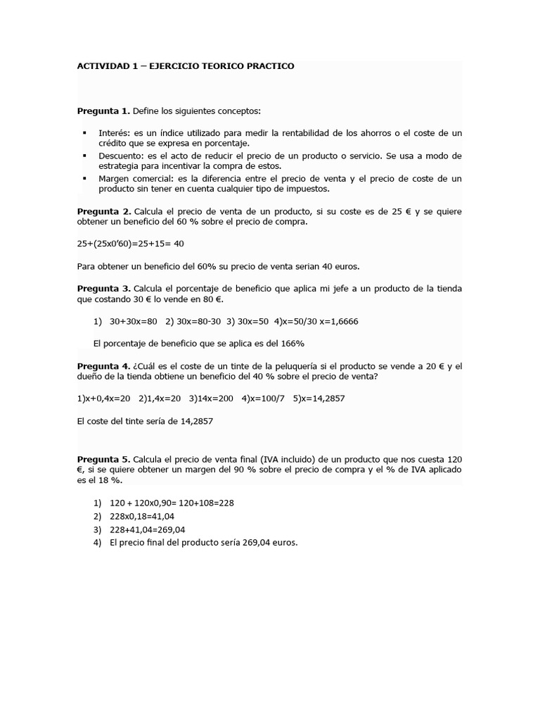 Actividad 1 Ejercico Teorico Practico | PDF