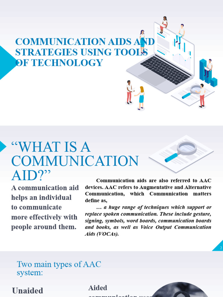 AAC & Tech Tools for Communication | PDF | Communication | Sound ...
