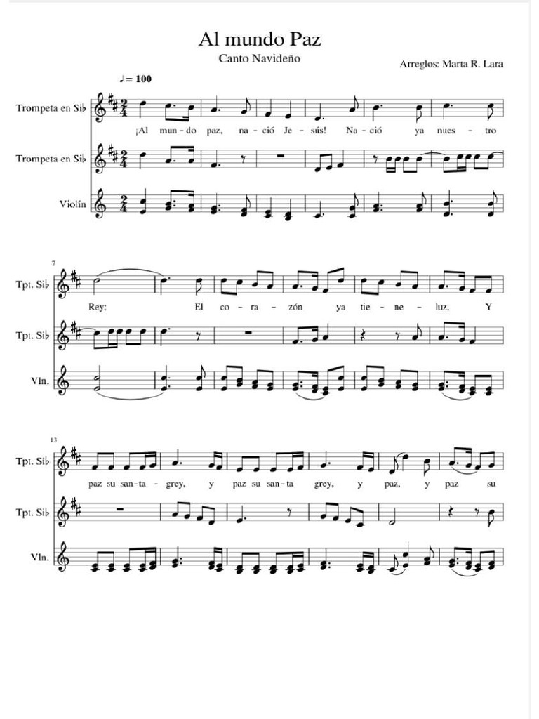 Al Mundo Paz 1 | PDF