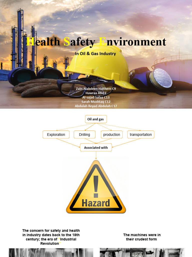 HSE Management in Oil & Gas Industry | PDF | Hazards | Personal ...