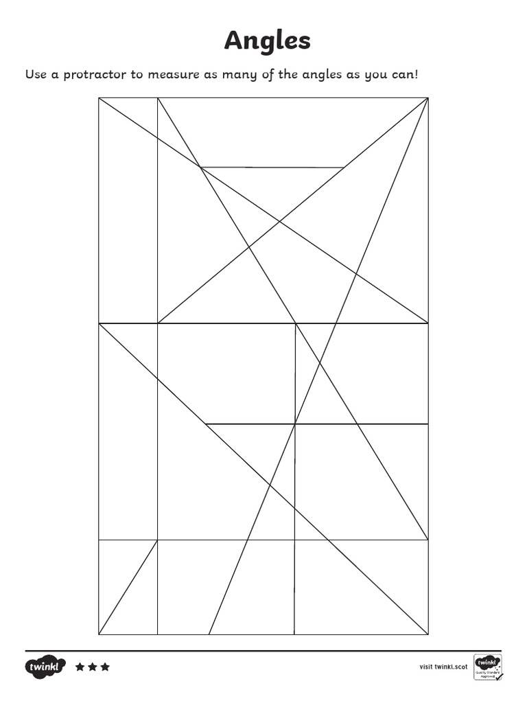 Cfe N 195 Angles Differentiated Activity Sheets English Ver 6 | PDF ...