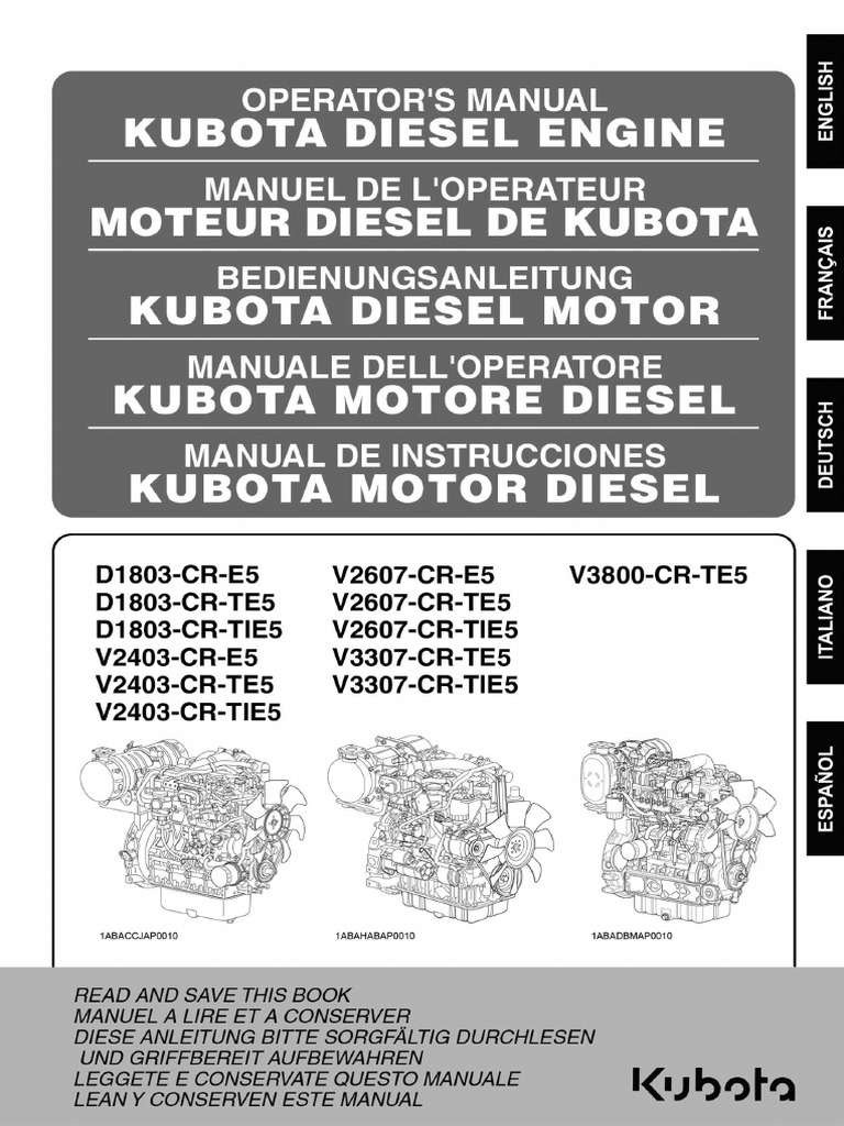 Kubota | PDF | Internal Combustion Engine | Throttle