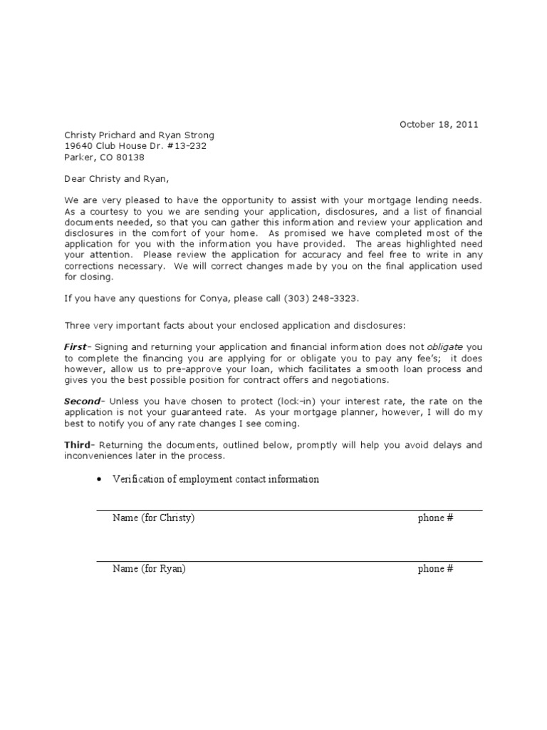 App Letter | PDF