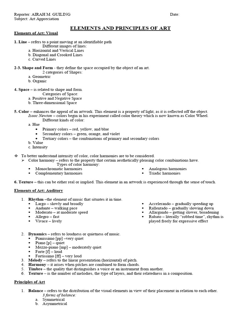 Airah Detailed LP | PDF | Color | Composition (Visual Arts)