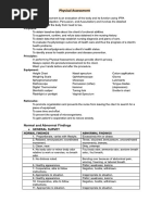 Physical Assessment Guide of Head-To-Toe | PDF | Heart Valve | Visual ...