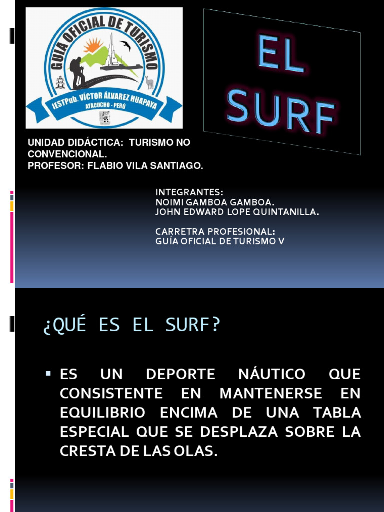 El Surf | PDF