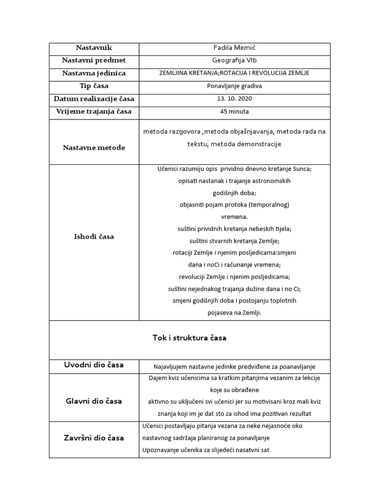 Priprema 12 Iz Geografije VIb 13.10. 2020 | PDF