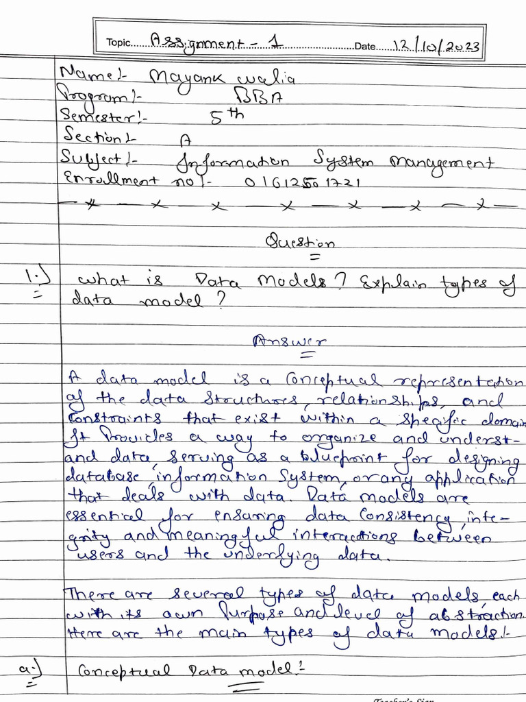 Ism Assignment No 2 (Mayank Walia) | PDF