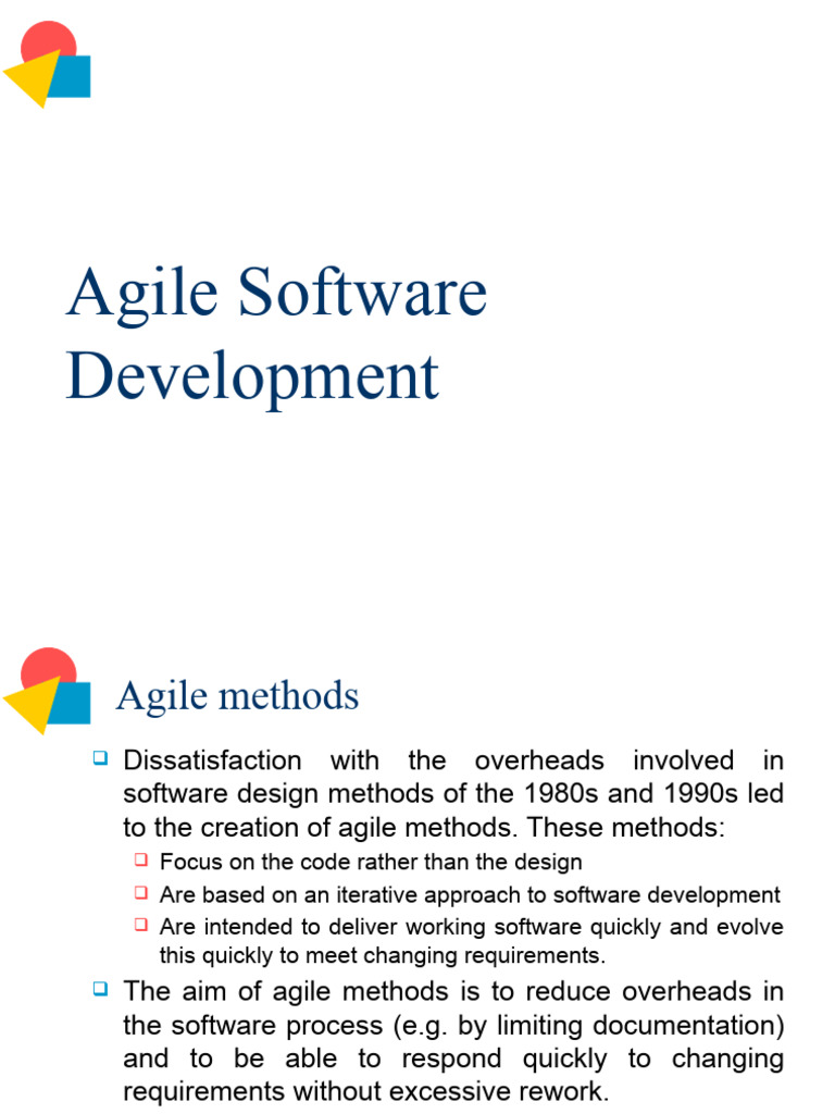 3 Agile | PDF | Agile Software Development | Computer Engineering