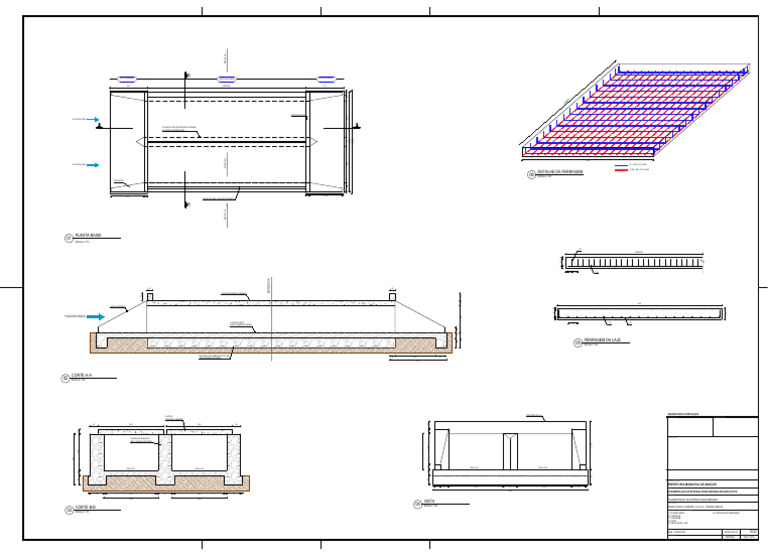 Projeto de Estrutura de Bueiro | PDF | Engenharia Civil | Setor imobiliário