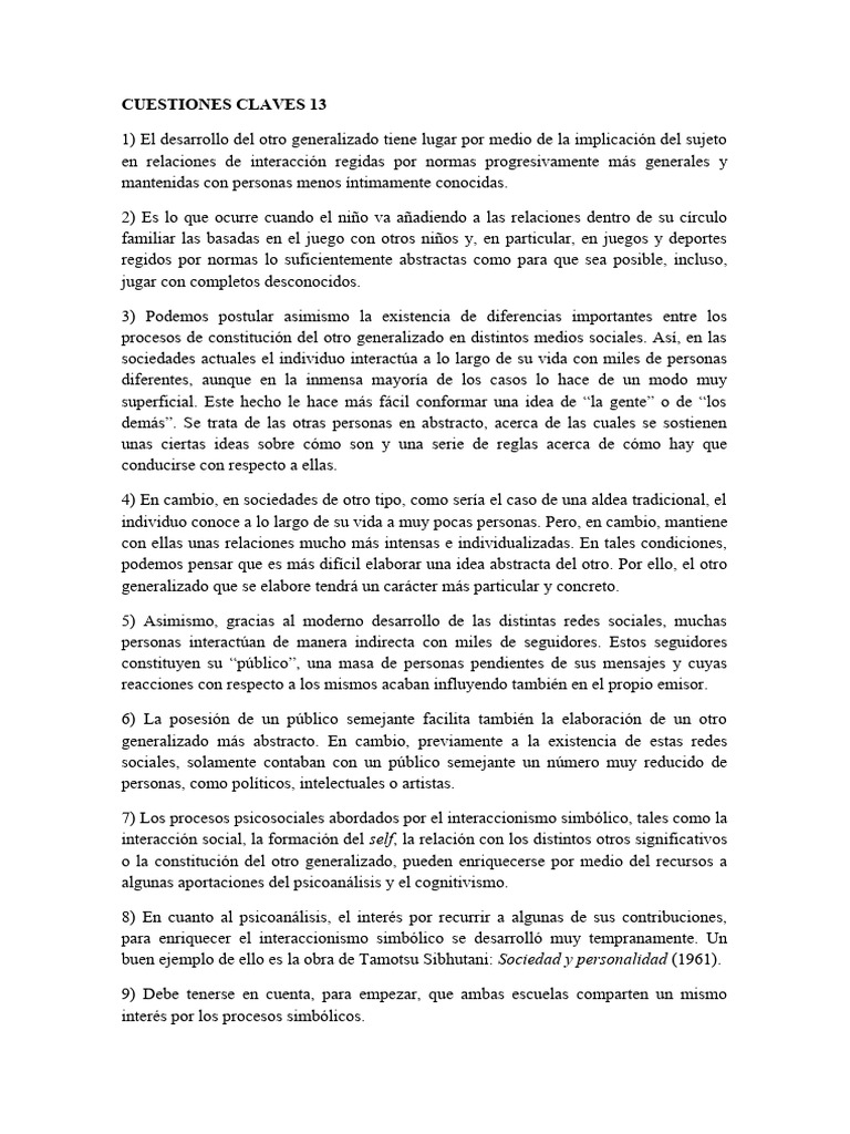 CC13 | PDF | Psicoanálisis | Sociedad