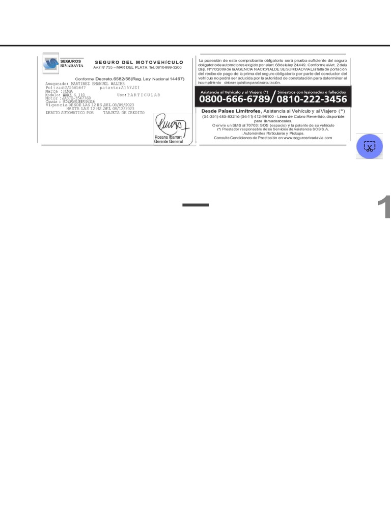 Polisa de Seguro 2024 | PDF