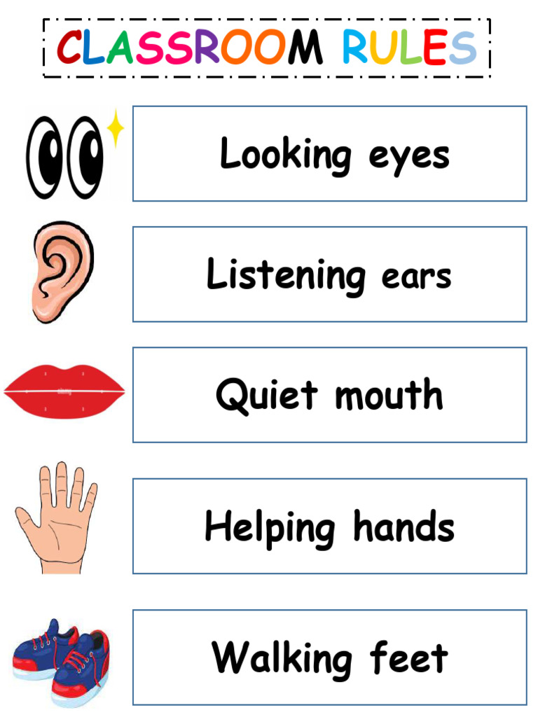 Classroom Rules | PDF | Career & Growth | Language Arts & Discipline