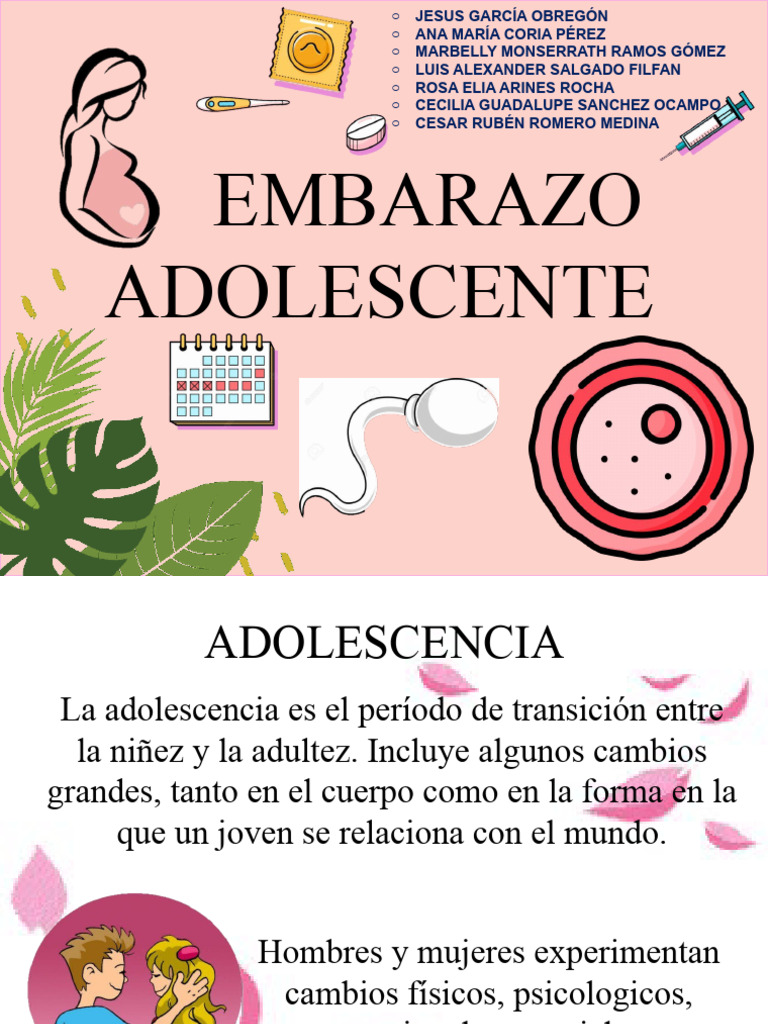 Embarazo Adolescente | PDF | Adolescencia | El embarazo