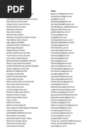 Lista de Emails de Advogados OAB/SP | PDF