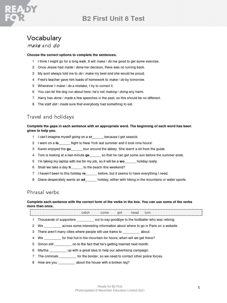 RfB2F-TG-Unit-8-test | PDF | Nasa | Space Exploration