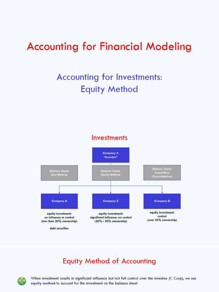002 Equity Method | PDF | Equity (Finance) | Investing