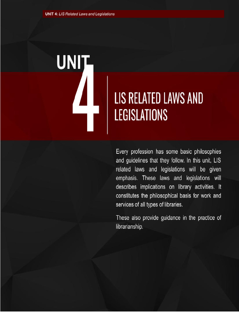 Lecture LIS 102 Laws and Code of Ethics | PDF | Competence (Human ...