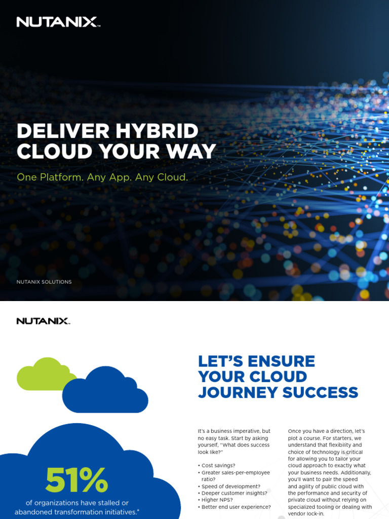 Ebook Hybrid Cloud Solutions | PDF | Cloud Computing | Databases