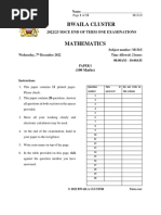 2023 Msce Physics Paper 1 | PDF | Force | Quantity
