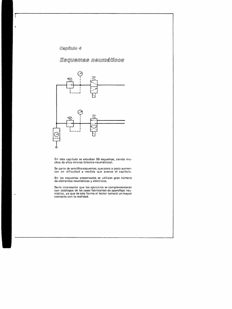 Capitulo 4 - Esquemas Neumaticos | PDF | Cantidades fisicas | Hidráulica