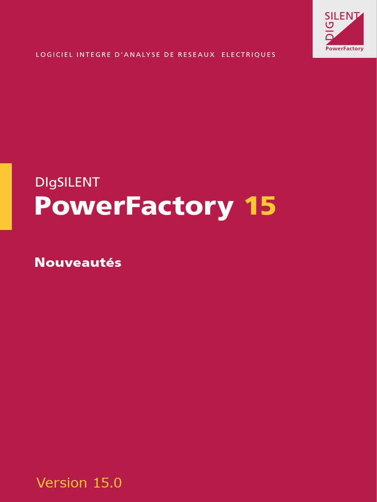Powerfactory: Digsilent | PDF | Transformateur électrique | Serveur ...