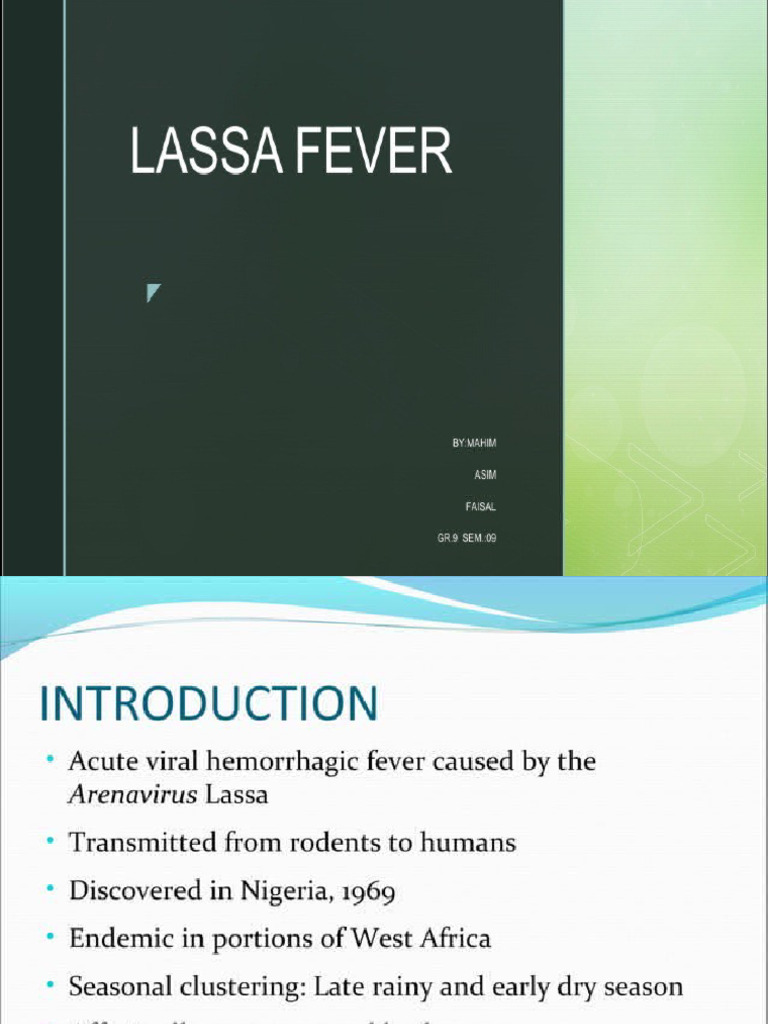 Lassa Fever | PDF
