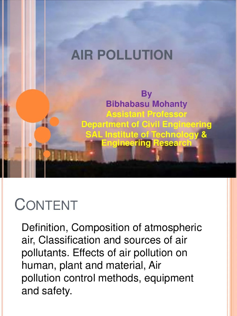 Air Pollution | PDF