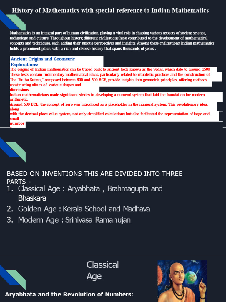 History of Mathematics | PDF | Mathematics | Science