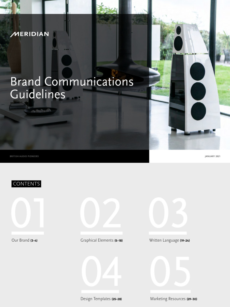 Meridian Brand Communication Guidelines | PDF | Logos | Advertising