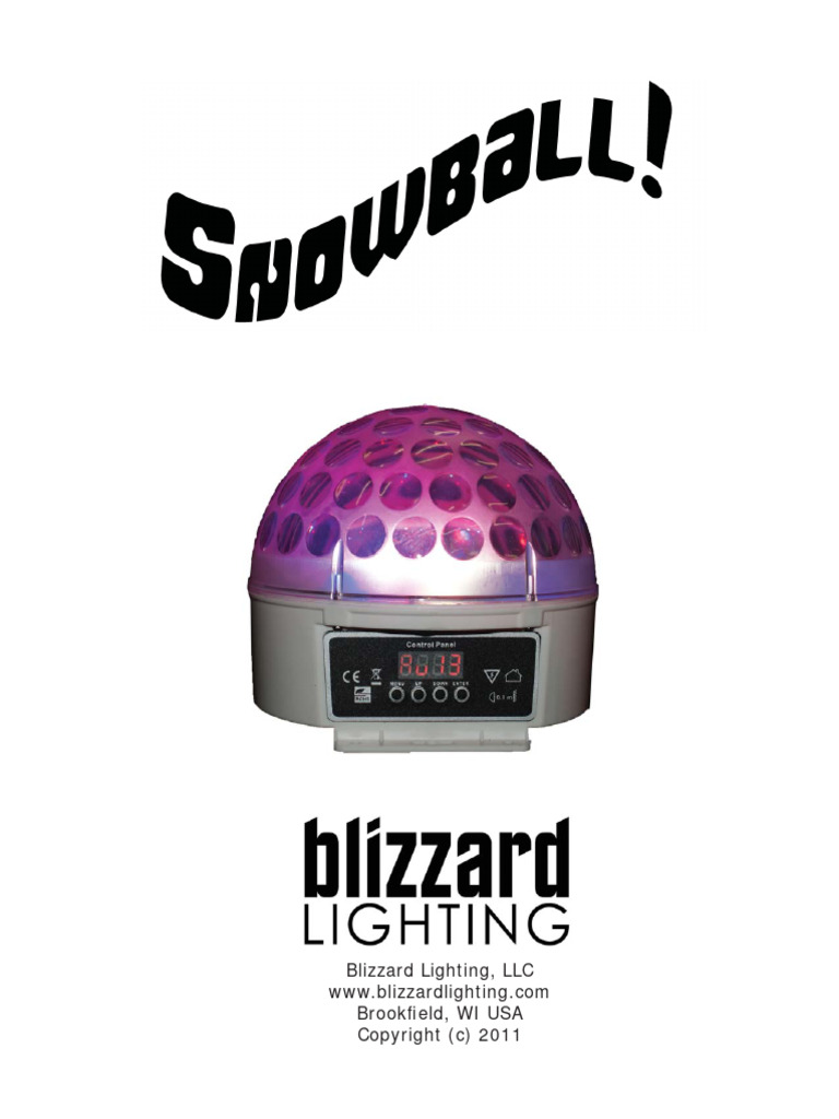 Snowball Manual Rev A (Web) | PDF | Switch | Electronics