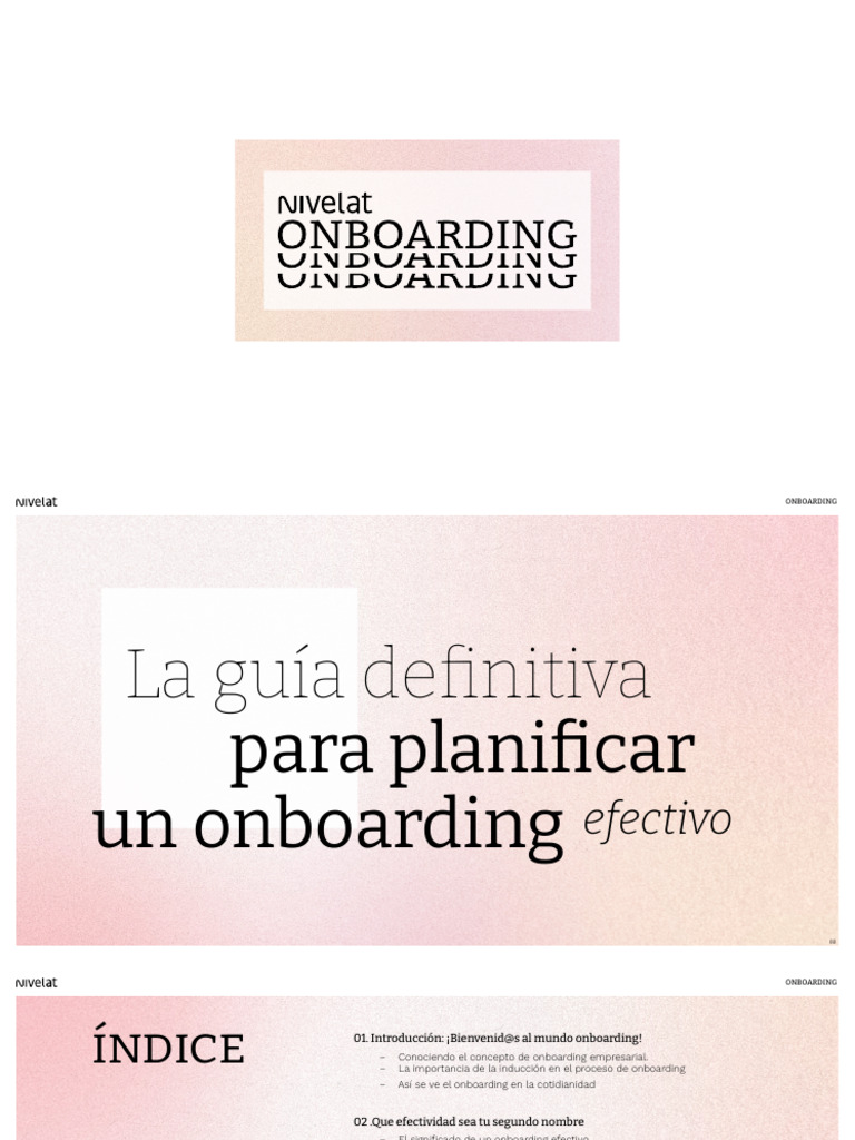 Guía para un Onboarding Efectivo | PDF | Business | Razonamiento inductivo