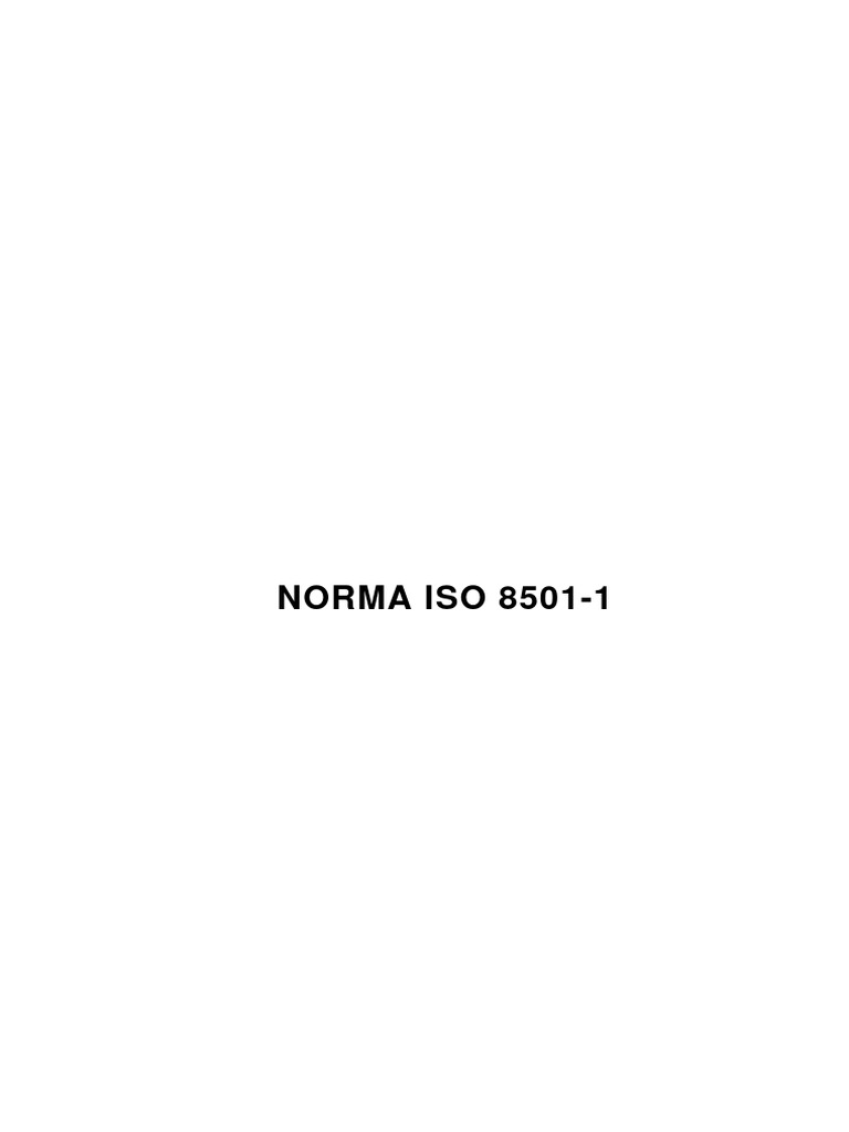Avaliação Visual ISO 8501-1 | PDF | Tecnologia e Engenharia