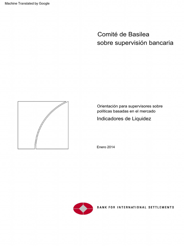 Comité de Basilea | PDF | Volatilidad (Finanzas) | Liquidez de mercado