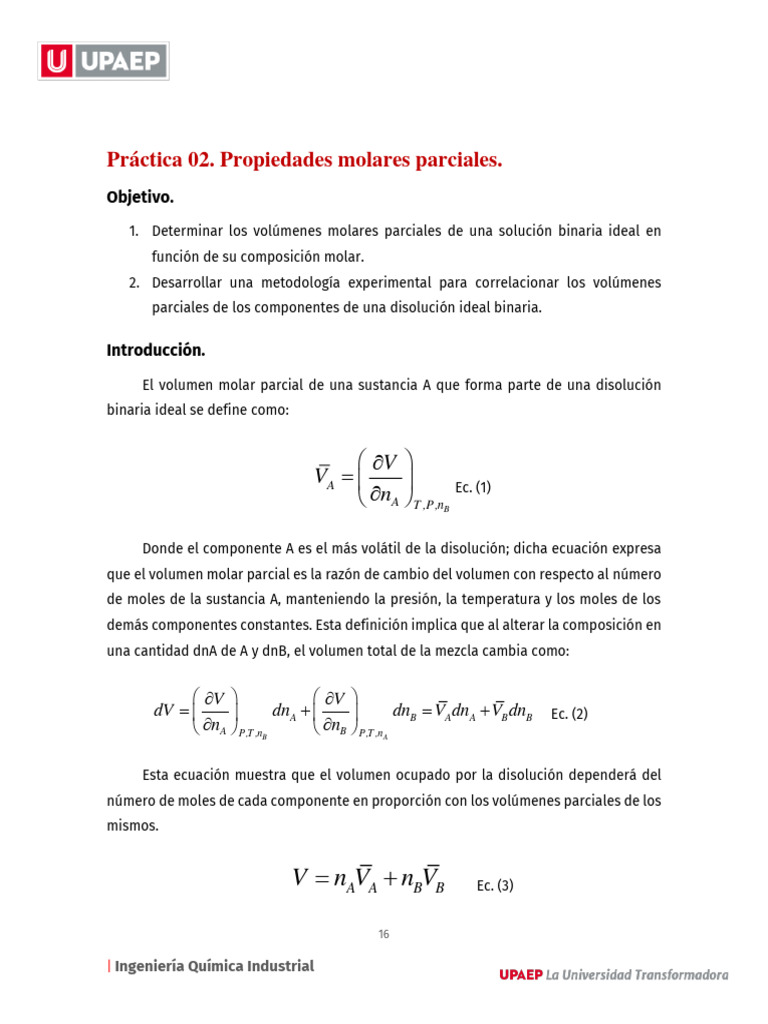 Práctica 02 LT3 | PDF | Densidad | Mole (Unidad)