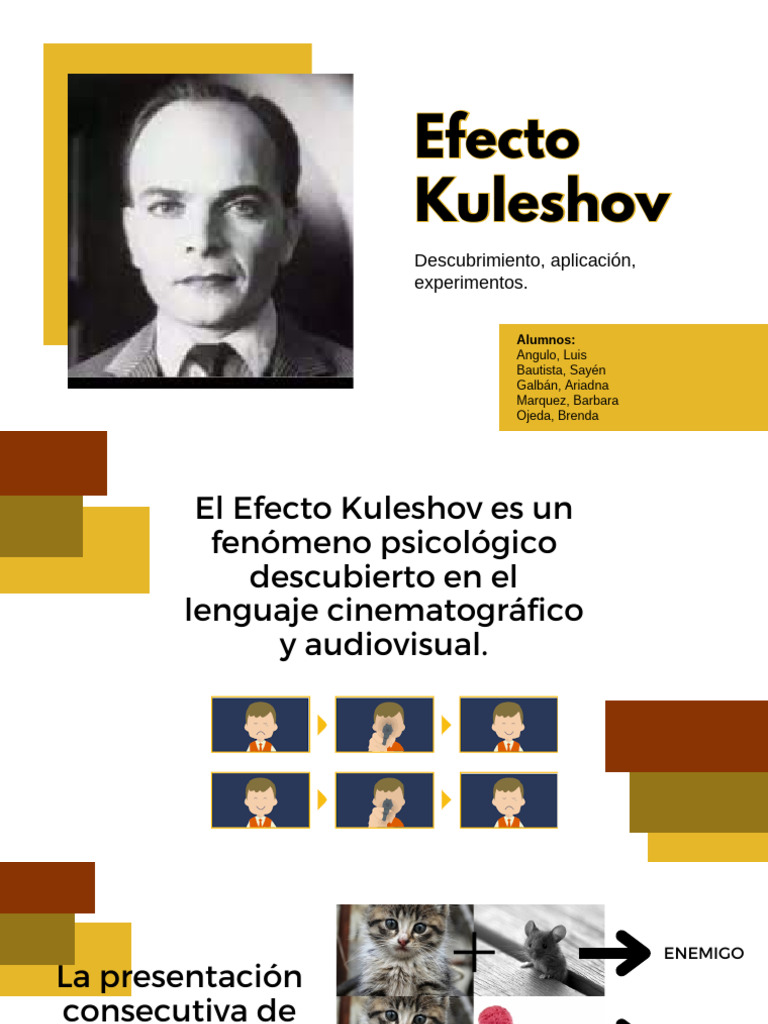 Efecto Kuleshov - UNEARTE | PDF | Arte
