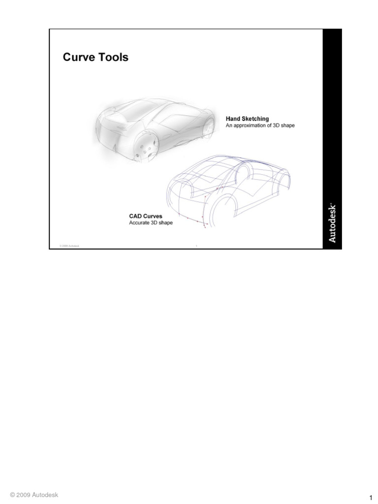 Lesson5 Curve Tools - v2010 | PDF | Shape | Curve