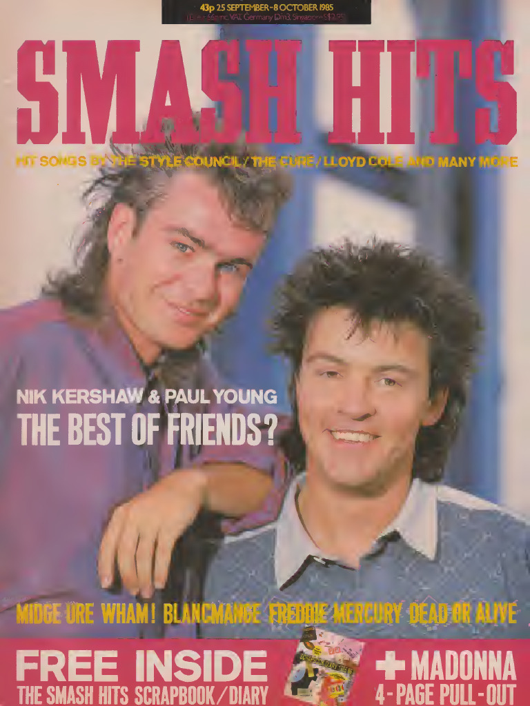 Smash Hits 25 September 8 October 1985 | PDF