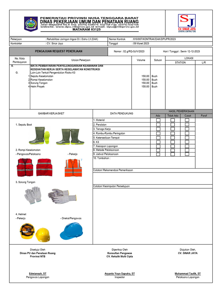 Form Request APD | PDF