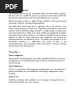 Match Plate Pattern and Risk Assesment Final | PDF | Foundry | Personal ...