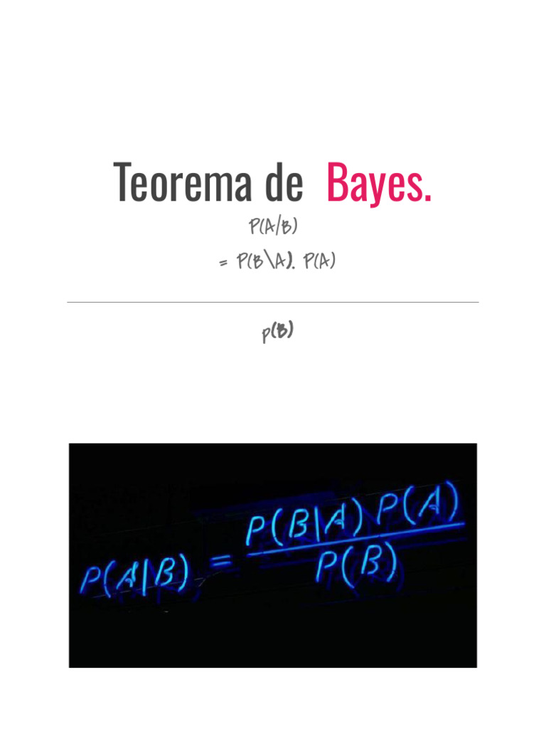Aplicaciones del Teorema de Bayes | PDF | Probabilidad | A priori y a ...
