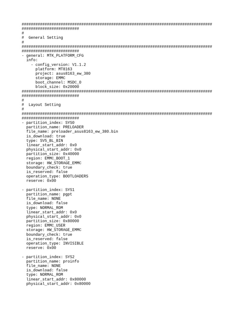 MT8163 Android Scatter | PDF | Data Management | Information Retrieval