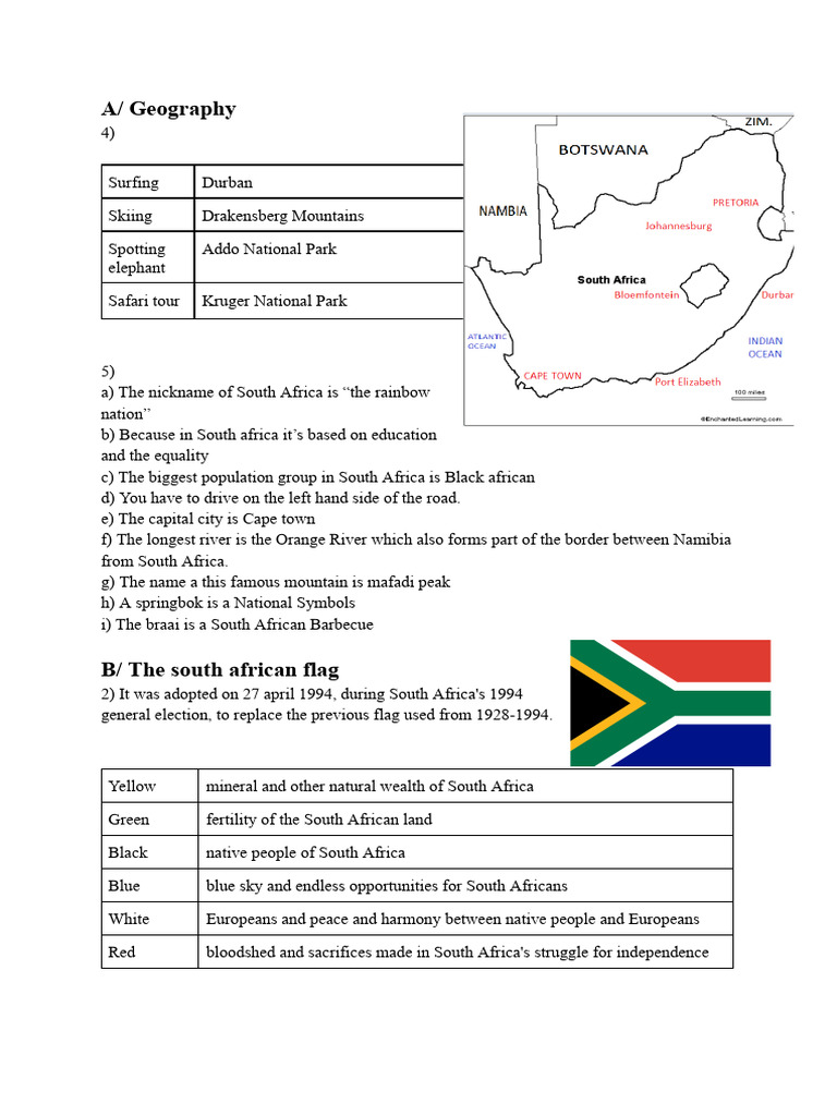 Anglais Rainbow Nation | PDF | History